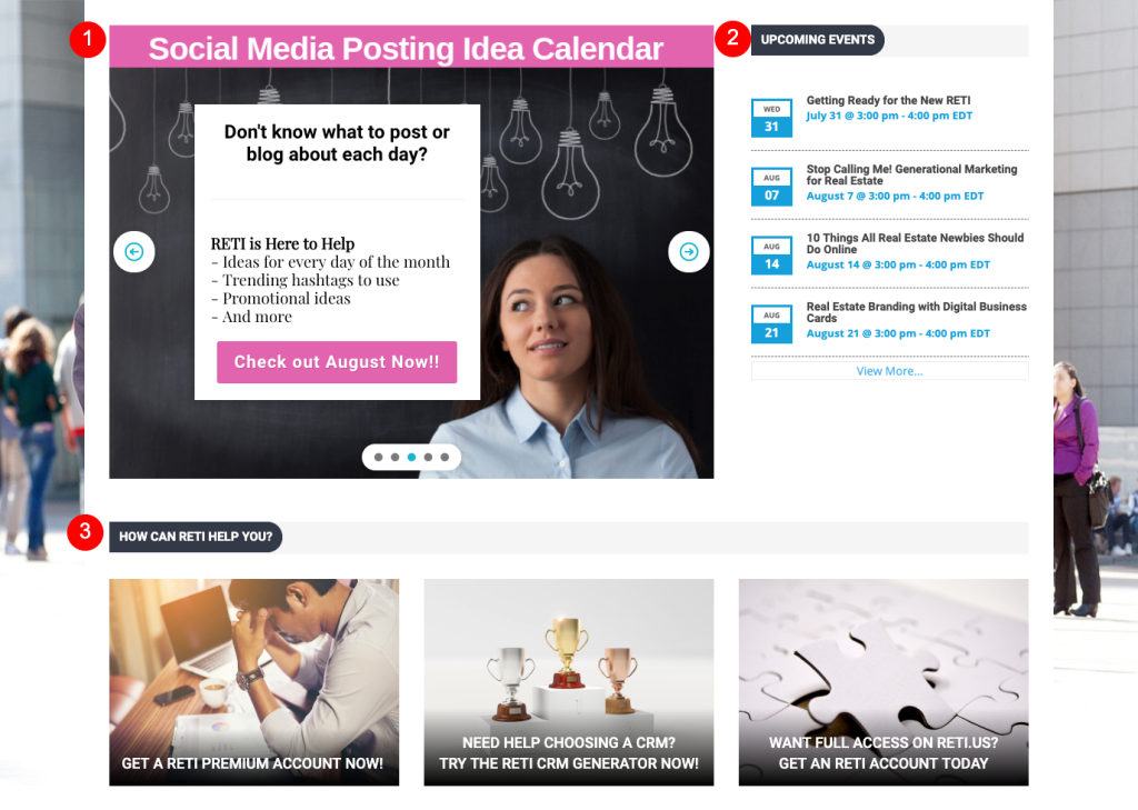 Tour of & How to Use the RETI.us Site – RAIRC.RETI.us the official ...